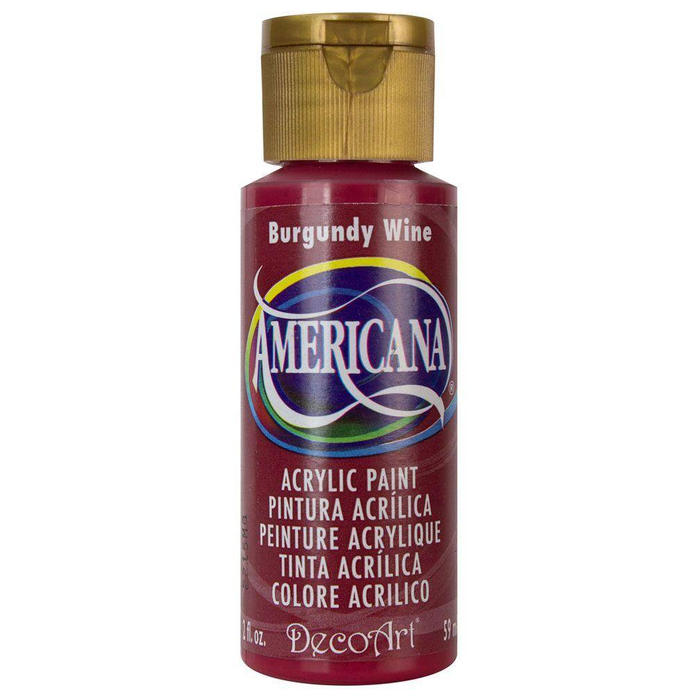 DecoArt Americana 2 oz. Burgundy Wine Acrylic Paint DAO22-3