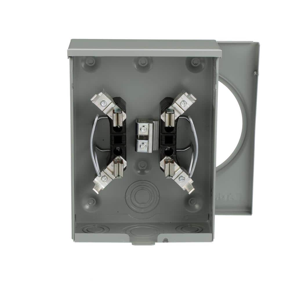 Eaton 125 Amp Single Meter Socket 1005826ACH - The Home Depot