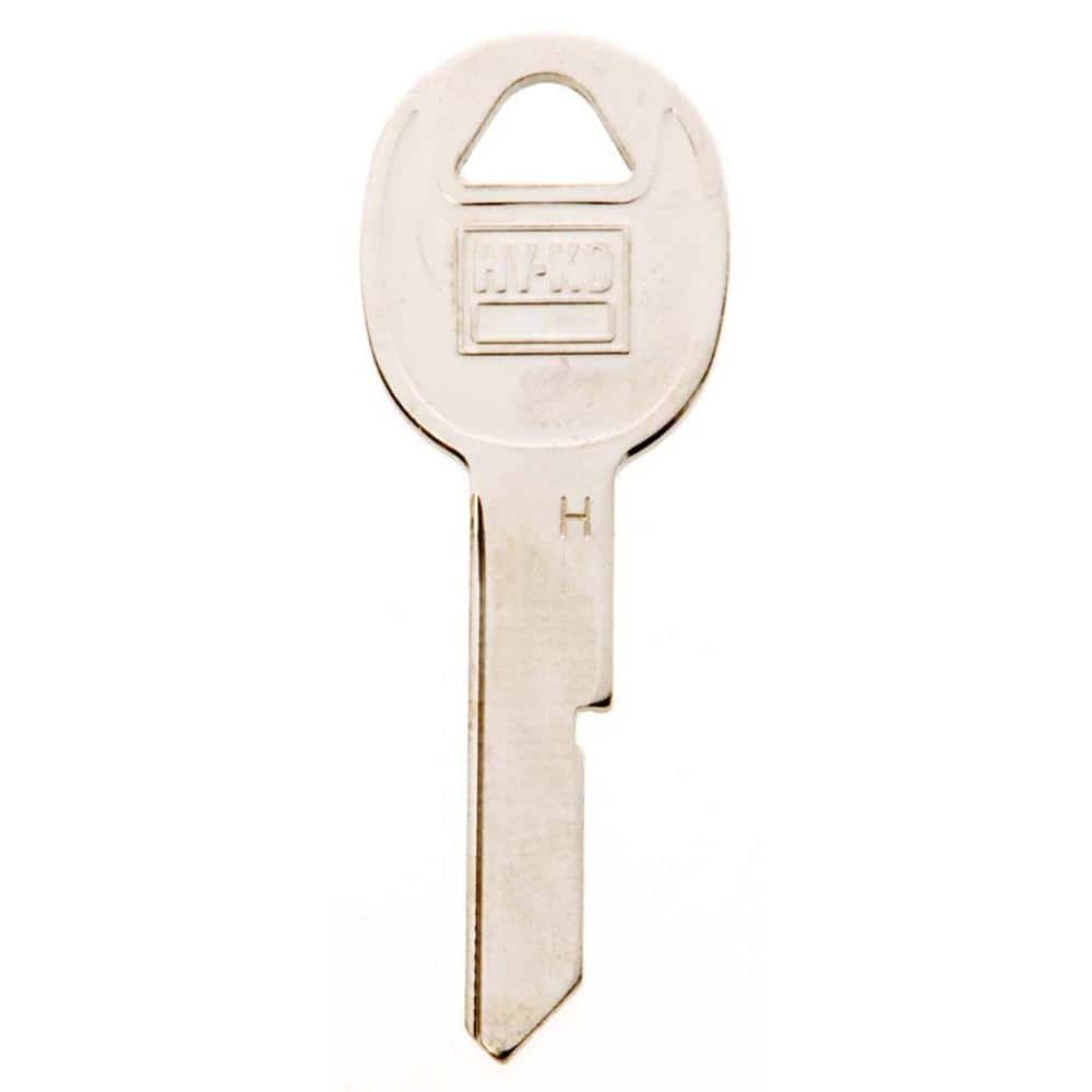 HY-KO Blank General Motors Key 11010B45 - The Home Depot