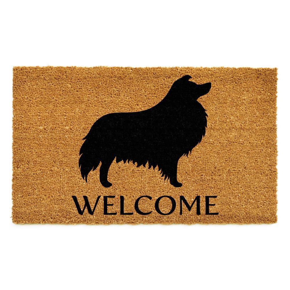 Calloway Mills Collie Doormat 17" x 29" 106911729 - The Home Depot