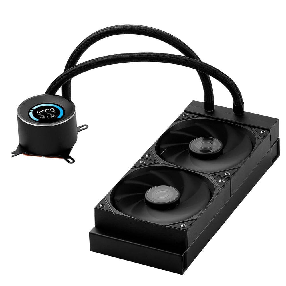 SKYSHALO CPU Liquid Cooler AIO CPU Water Cooler-120mm PWN Fans Pump 1 ...