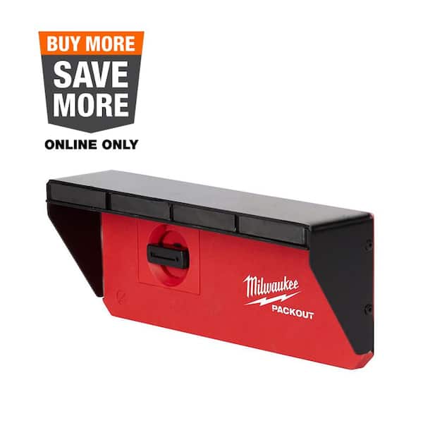 Milwaukee PACKOUT Magnetic Rack Tool Holder 48-22-8346 - The Home Depot