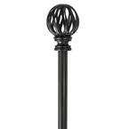 Home Decorators Collection 36 in. - 66 in. Telescoping 3/4 in. Single ...