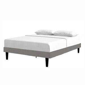 AndMakers Arbo Black Wood Frame King Platform Bed with Underbed Storage ...