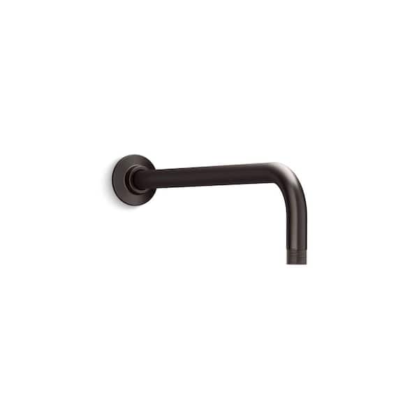 KOHLER Wall-Mount J-Shaped Shower Arm in Vibrant Brushed Graphite 10124 ...