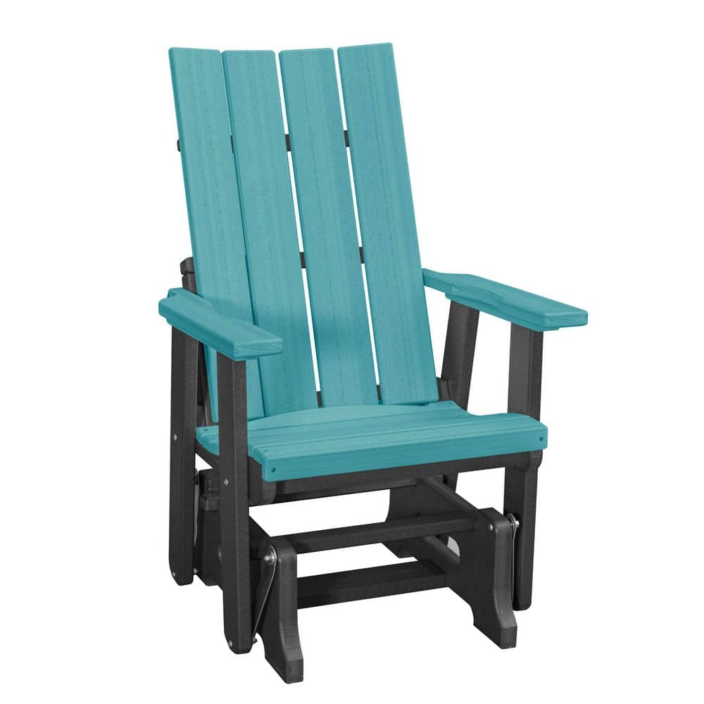 American Furniture Classics Brandon Series 27 in. 1-Person Black High ...