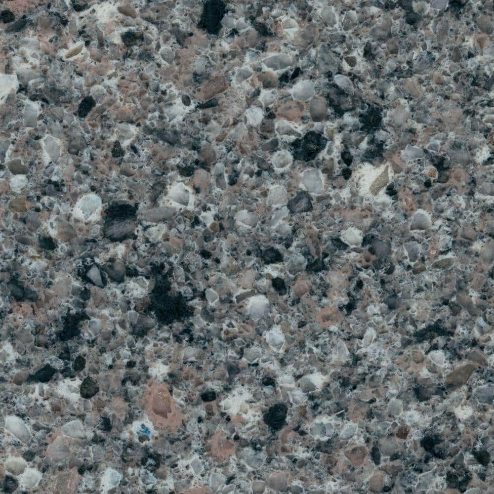 LG Hausys Viatera 2 in. Quartz Countertop Sample in Trentino LG-W012-VT ...