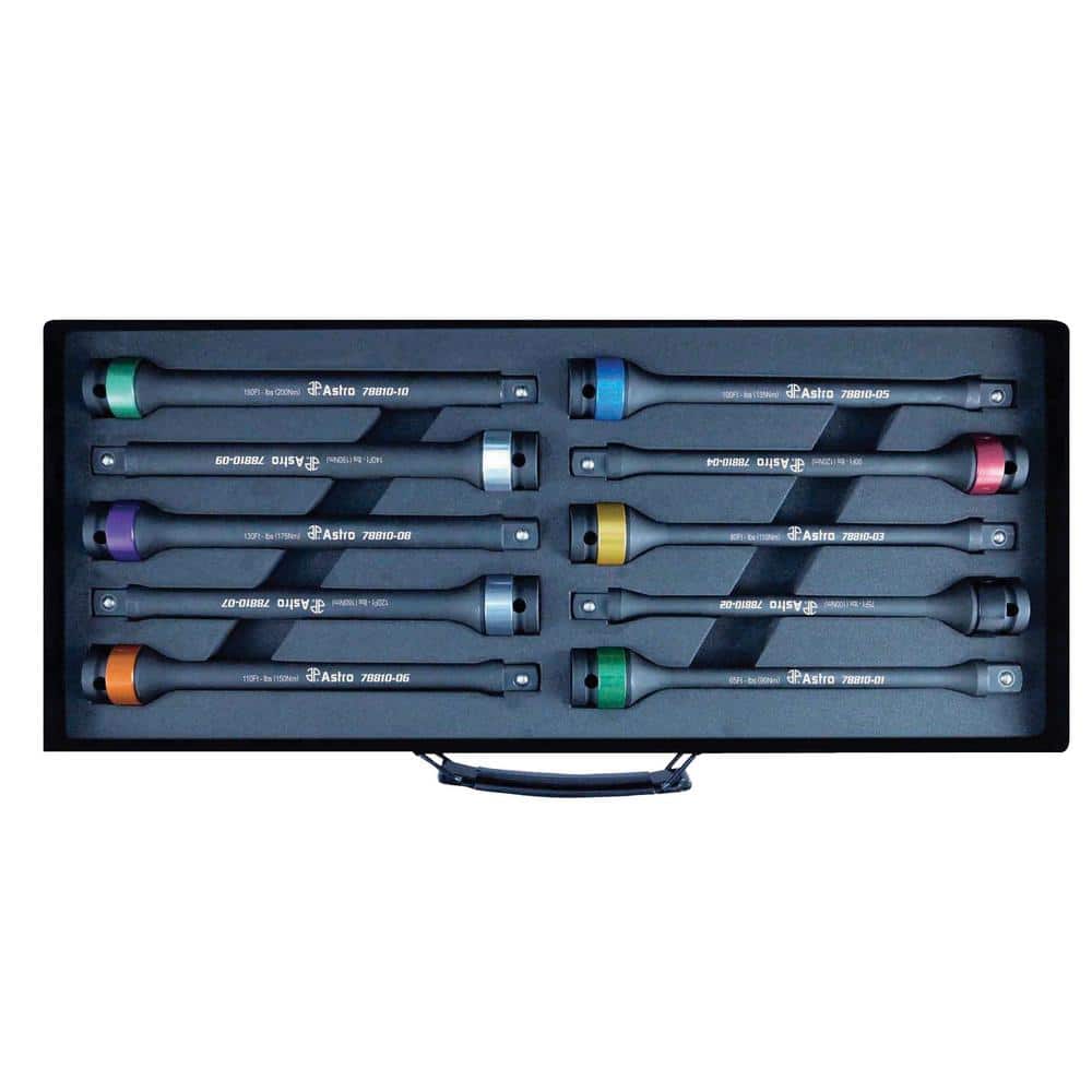 Astro Pneumatic Torq Wrench Set AST78810 - The Home Depot