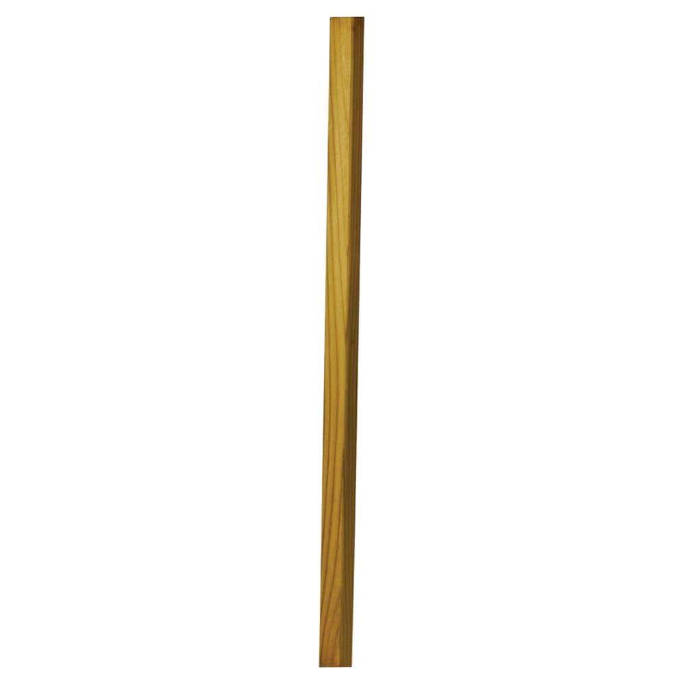 Pressure-Treated 2 in. x 2 in. x 36 in. Pine Square End Baluster 102596 ...