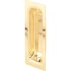 Prime-Line Brass Plated, Oblong Closet Door Pull Handle (2-pack) N 6826 ...