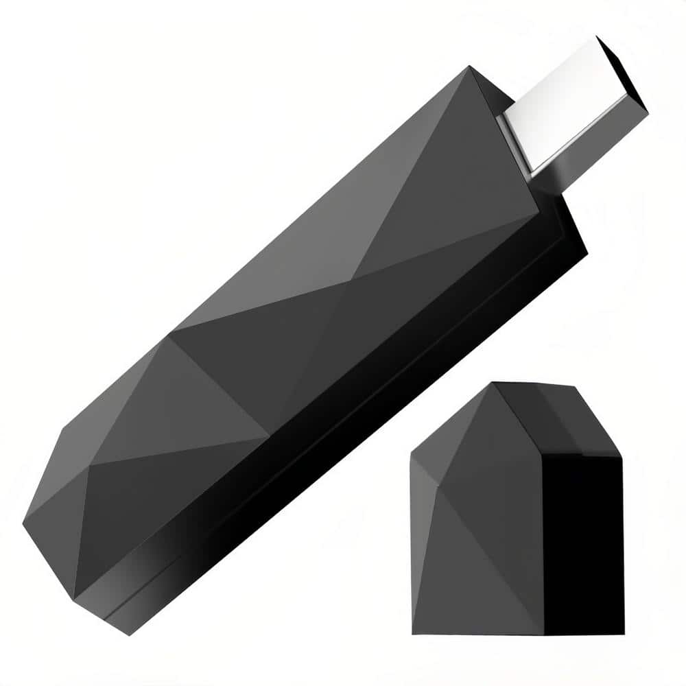 EKIEUDL Dual Band USB Wi-Fi Network Adapter Black (1-Pack) 27E103PH003 ...