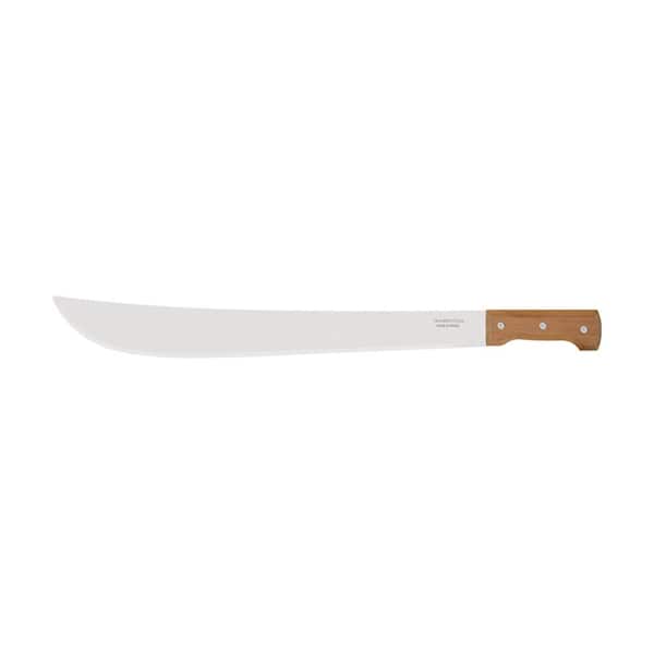 Tramontina 20" Carbon Steel Trailing Point Straight Edge Blade Machete ...