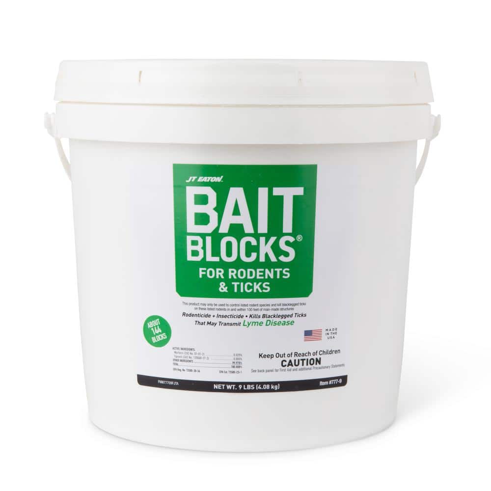 JT Eaton Bait Block for Rodents and Ticks (144-Blocks) 777-9 - The Home ...