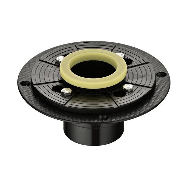 Tahanbath Shower Drain Base with Adjustable Ring + Rubber Coupler for ...