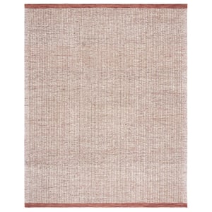 SAFAVIEH Metro Ivory/Blue 8 ft. x 10 ft. Gradient Striped Area Rug ...