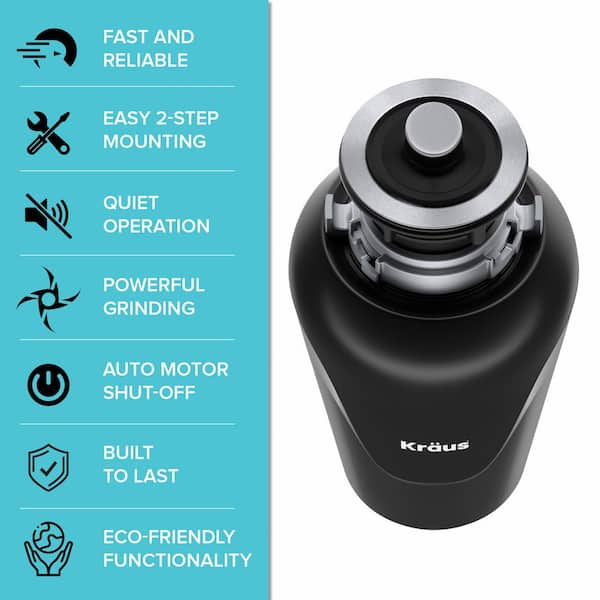 KRAUS Loften 33 in. Drop-In/Undermount Single Bowl 18 Gauge Satin ...