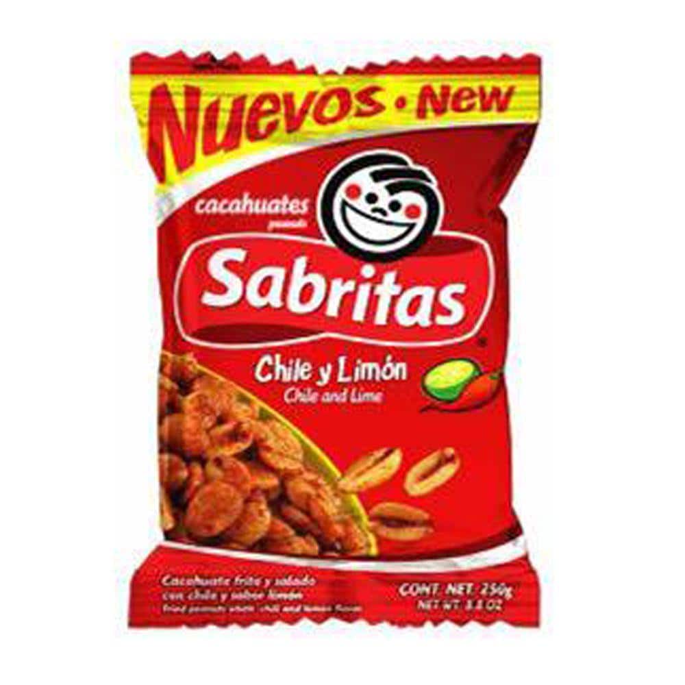 Sabritones SABRITAS CACAHUATE CHILE Y LIMON QUA67007 - The Home Depot
