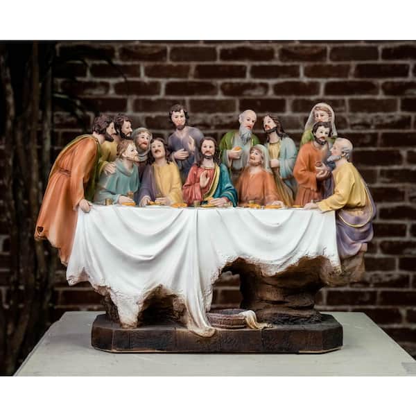 HI-LINE GIFT LTD. Last Supper Figuring - Garden Statue 81837 - The Home ...