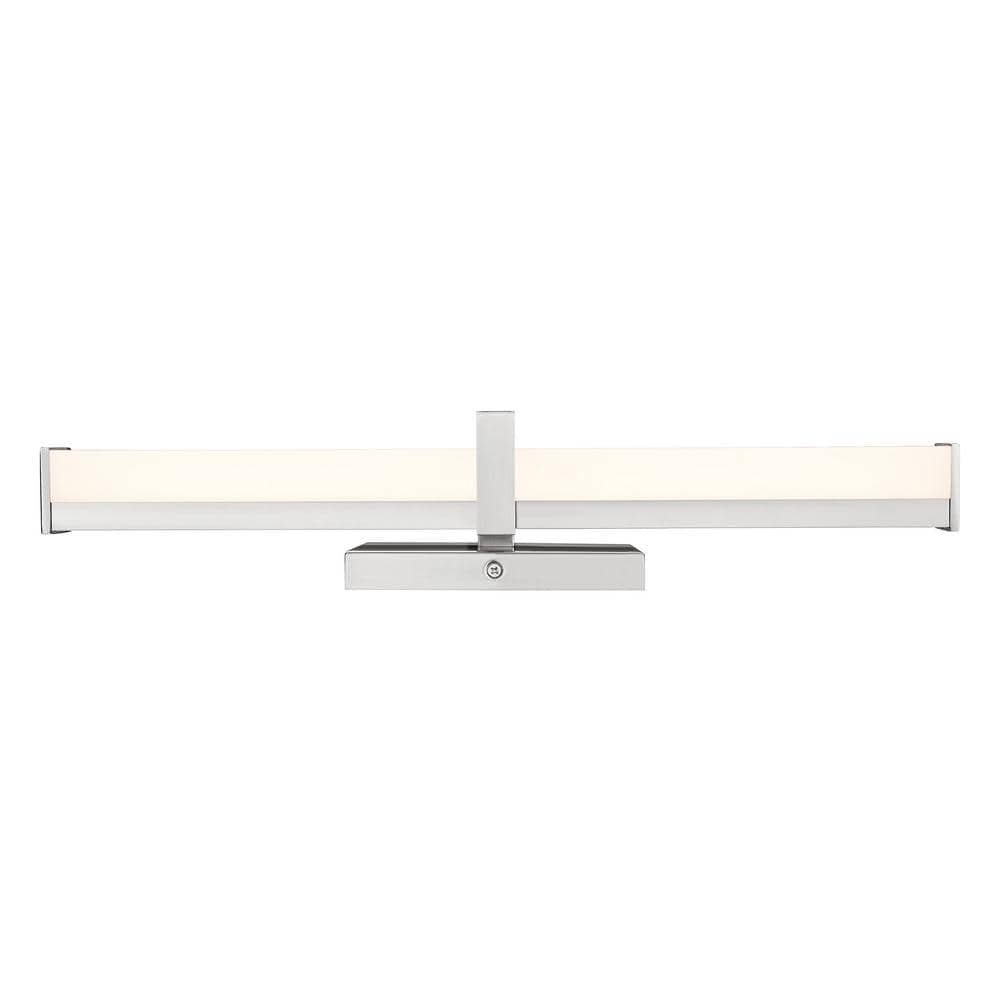 Golden Lighting Elon 1-Light 3.75 in. Vanity Light in Pewter with Opal ...