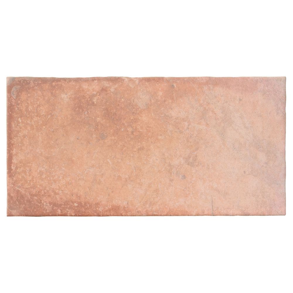 MSI Tavera Cotto 6 in. x 12 in. Red Matte Porcelain Brick Look Floor ...