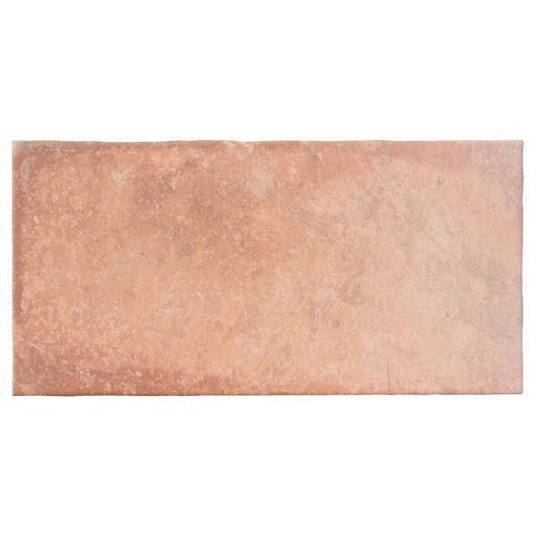 MSI Tavera Cotto 6 in. x 12 in. Red Matte Porcelain Brick Look Floor ...