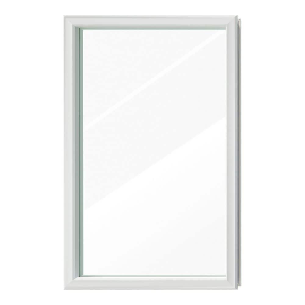 TENONER 22 in. x 36 in. 1-Lite Clear Tempered Glass Insert Kit Entry ...