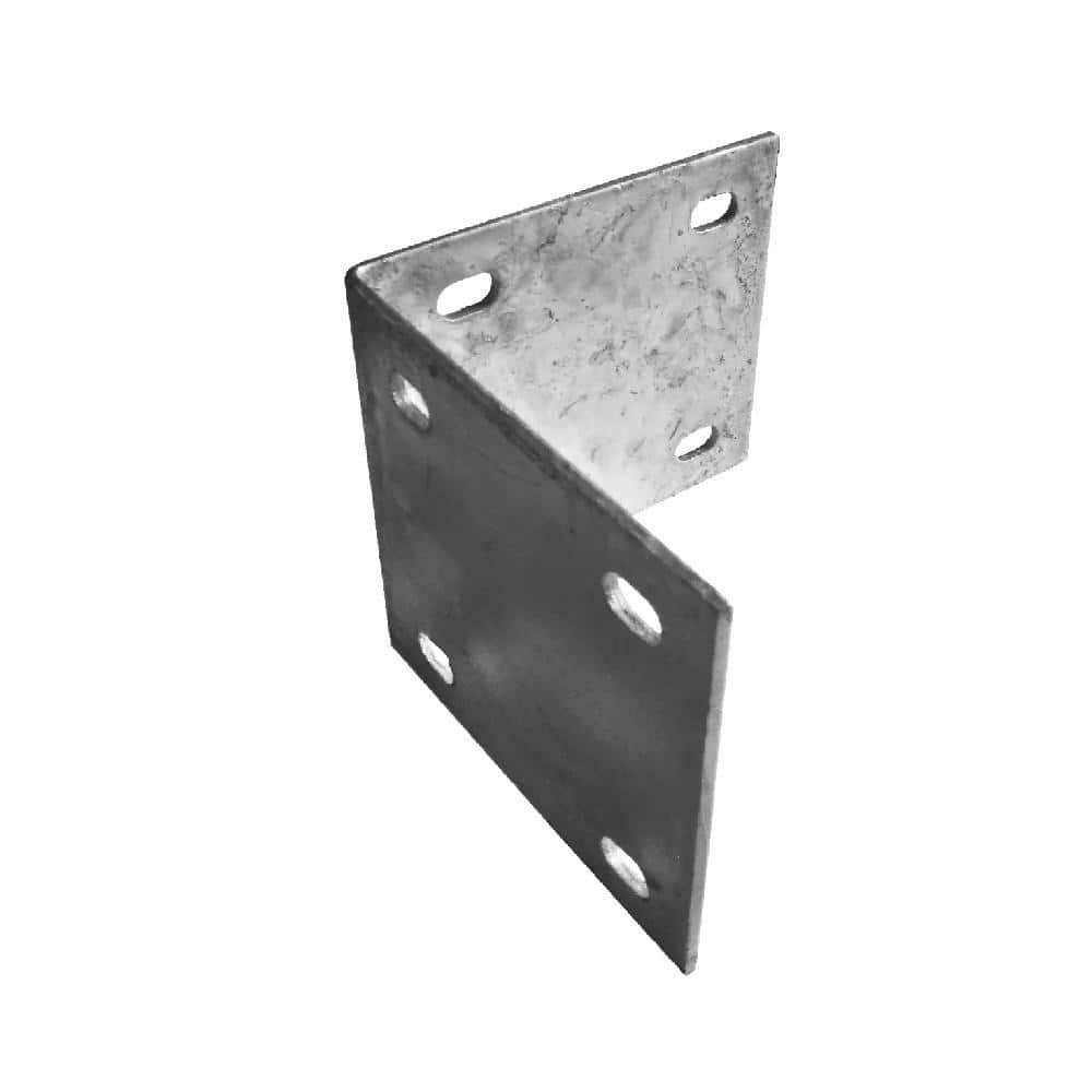 Multinautic 6 in. L x 5 in. H x 1/8 in. Thick Hot Dip Galvanized Steel ...