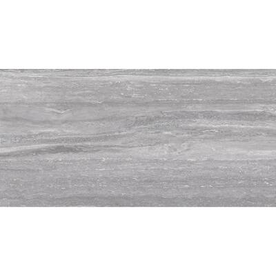 EMSER TILE Esplanade Alley 2.76 in. x 11.42 in. Matte Porcelain Single Bullnose Tile-Each 1885744