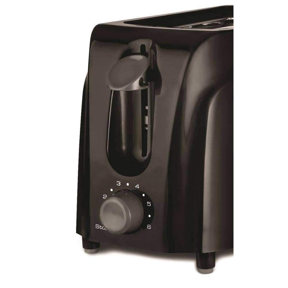 2-Slice Black Toaster with Cool-Touch Exterior Best Deals and Price ...