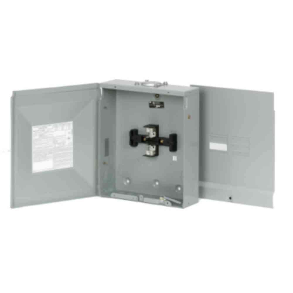 Eaton BR 125 Amp 4-Space 8-Circuit Outdoor Main Lug Loadcenter with ...