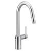 MOEN Align Single Handle Touchless Pull-Down Sprayer Kitchen Faucet ...