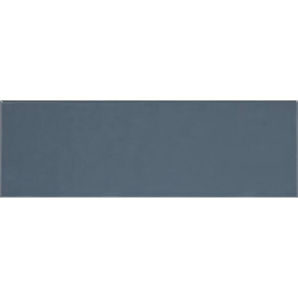 Daltile Restore Tide Blue 4-1/4 in. x 12-7/8 in. Glossy Ceramic Wall ...