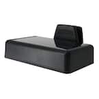 Hampton Bay Solar 20 Lumens Black Outdoor Integrated LED Clip-On Light ...