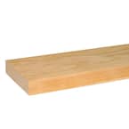 Builders Choice 1 in. x 3 in. x 6 ft. S4S Maple Board HDSM10306X
