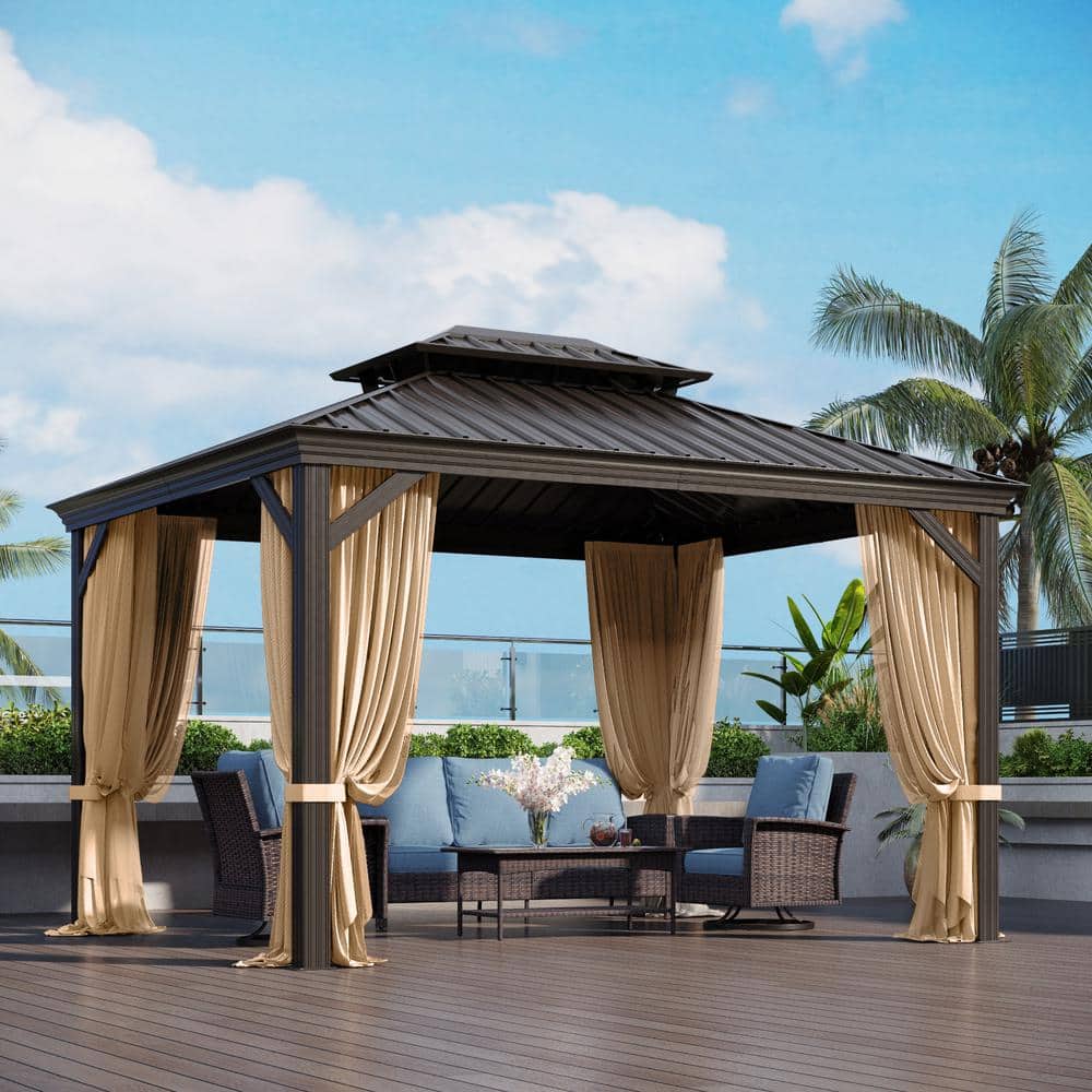 10 Ft X 12 Ft Aluminum Chelsea Point Gazebo