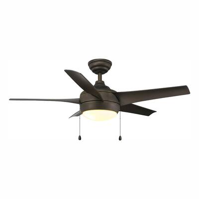 Home Decorators Collection Windward IV 52 in. Indoor LED Oil Rubbed ...