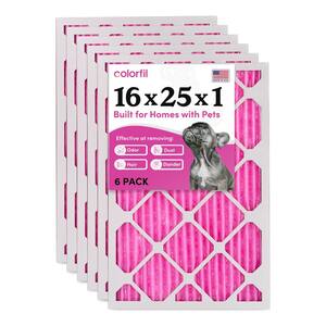 COLORFIL 16 in. x 25 in. x 1 in. Odor Removal and Color Changing ...