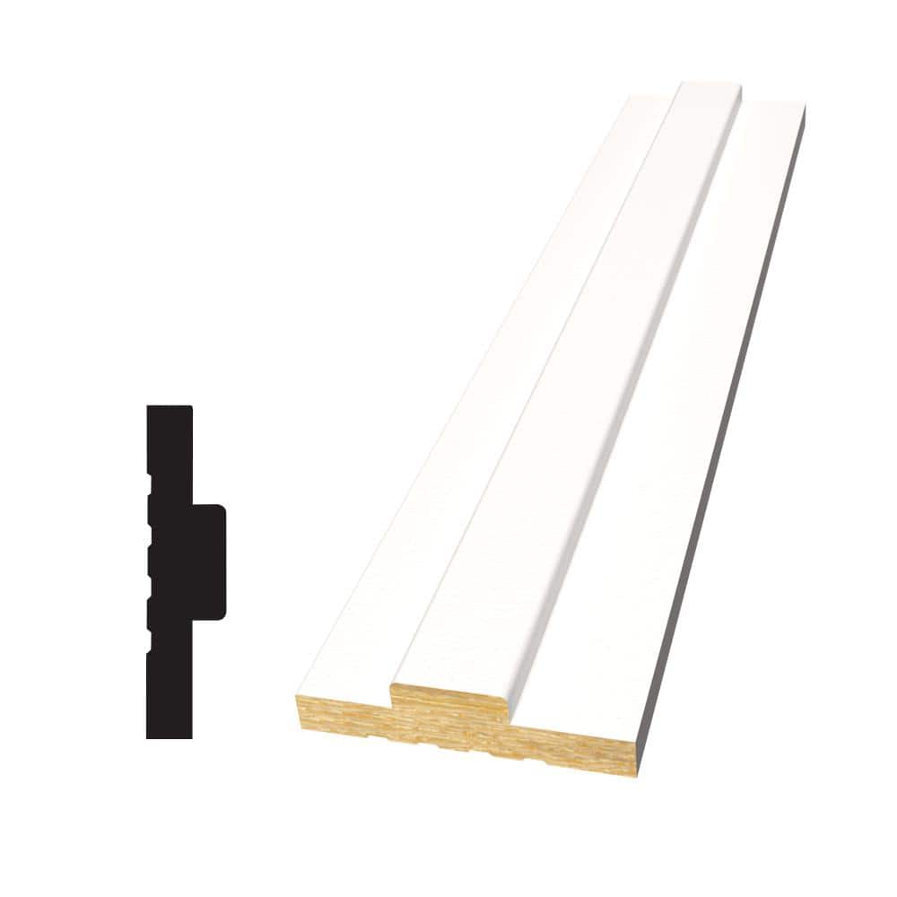 Alexandria Moulding 1-1/4 in. D x 4-13/16 in. W x 84 in. L Pine Wood ...