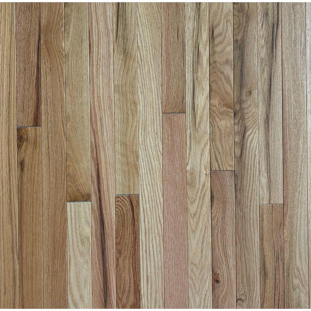 CENTURY FLOORING Prefinished Character Natural Red Oak 3/4 in. T x 2.25 ...