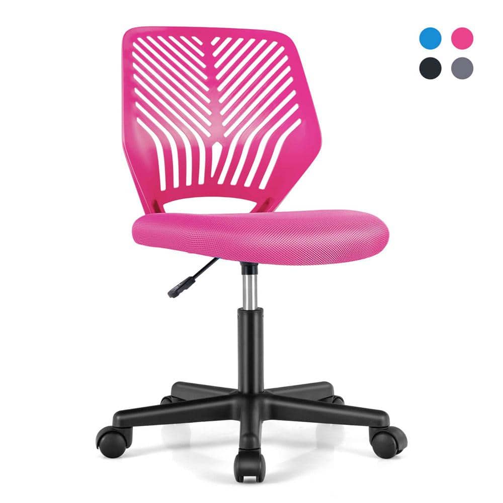 Costway Height-adjustable Ergonomic Kids Desk Chair with Universal ...