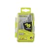 RYOBI Black Oxide Round Shank Drill Bit Set (7-Piece) A970701 - The ...