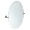 MOEN Sage 26 in. x 23 in. Frameless Pivoting Wall Mirror in Spot Resist ...