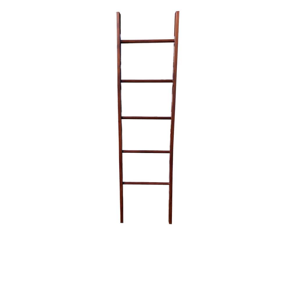 Master Garden Products 72 in. H x 21 in. W x 2.5 in. L Teak 5 Bar ...