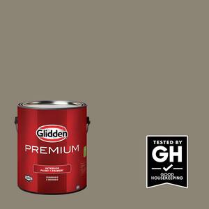 Glidden Premium 1-qt. PPG1025-5 Dark Ash Satin Interior Latex Paint ...