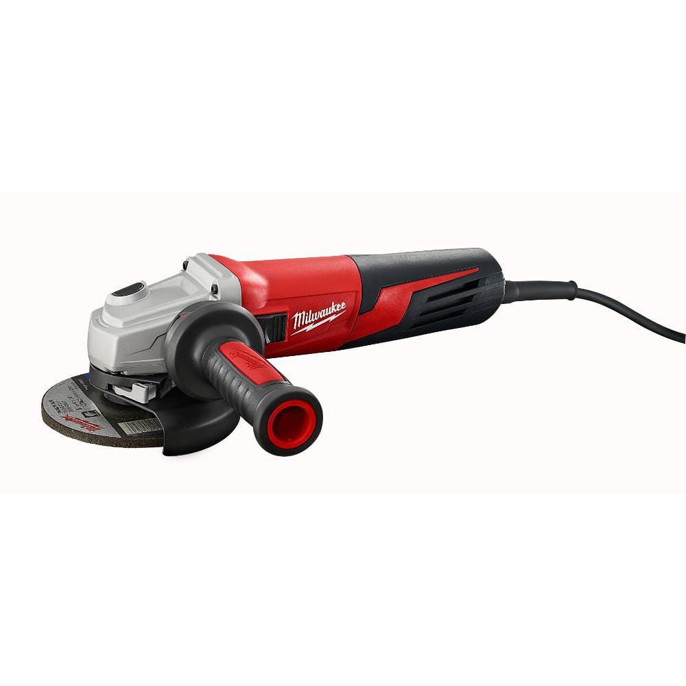 Milwaukee 13 Amp 5 in. Small Angle Grinder with Dial Speed 6117 33D The Home Depot