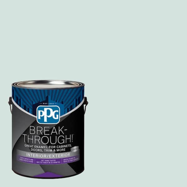 Reviews for Break-Through! 1 gal. PPG1136-3 Morning Breeze Satin Door ... Reviews for Break-Through! 1 gal. PPG1136-3 Morning Breeze Satin Door ...
