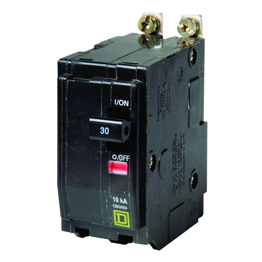 Square D QO 30 Amp 2-Pole Bolt-On Circuit Breaker QOB230CP - The Home Depot