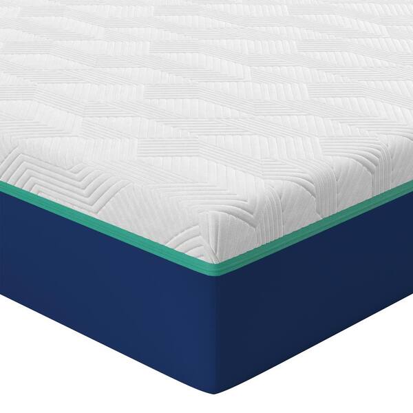 Nautica Restore Queen Size Medium Firm Hybrid Innerspring 10 Bed In A Box Mattress IMIFN8310QN The Home Depot