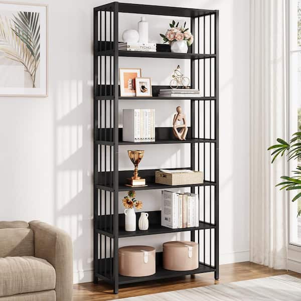 Black steel bookshelf store