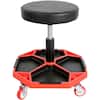 Big Red 300 lbs. Rolling Mechanic Shop Seat Stool with Detachable Tool ...